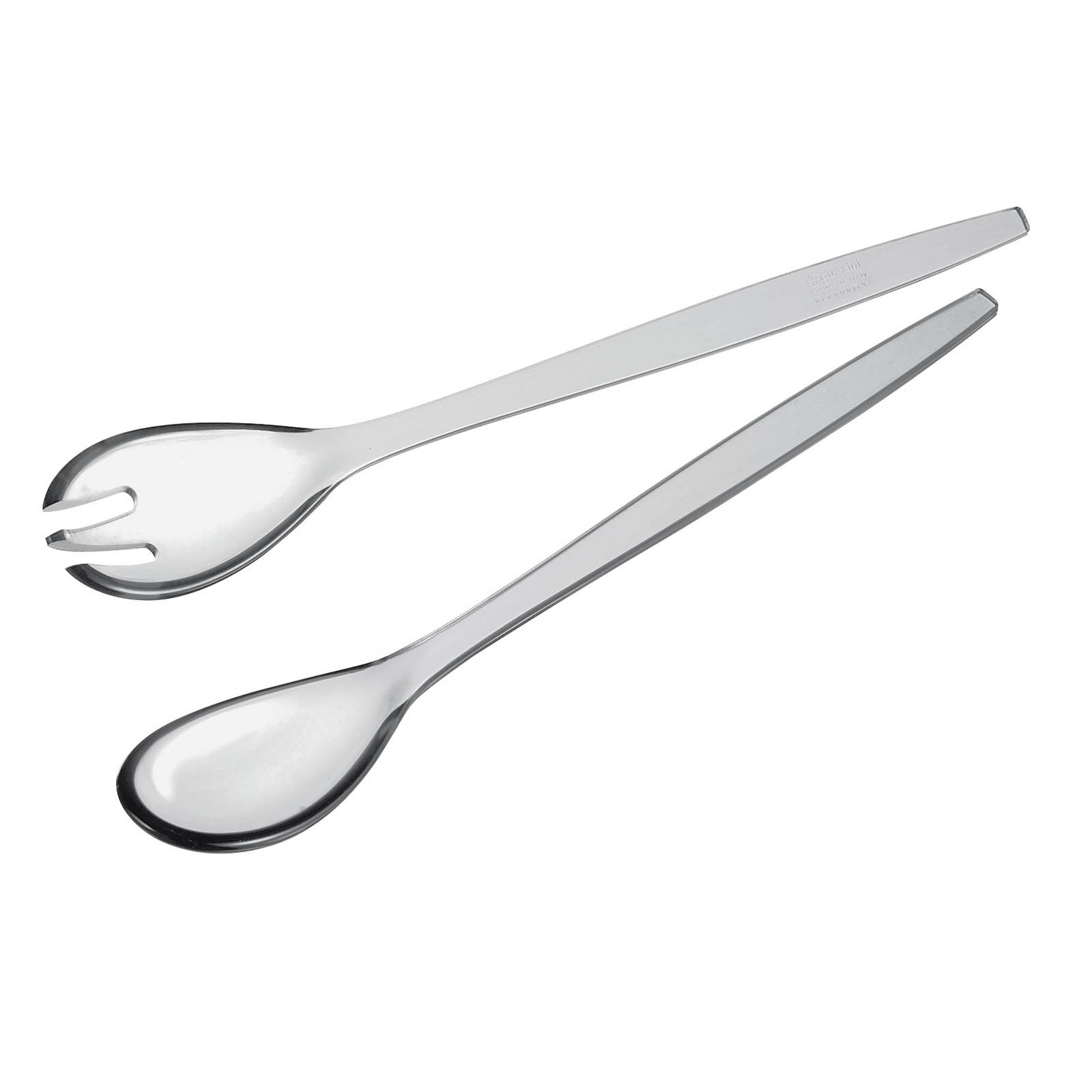 Guzzini Happy Hour Salad Servers Clear 28cm | Kerr Cowan