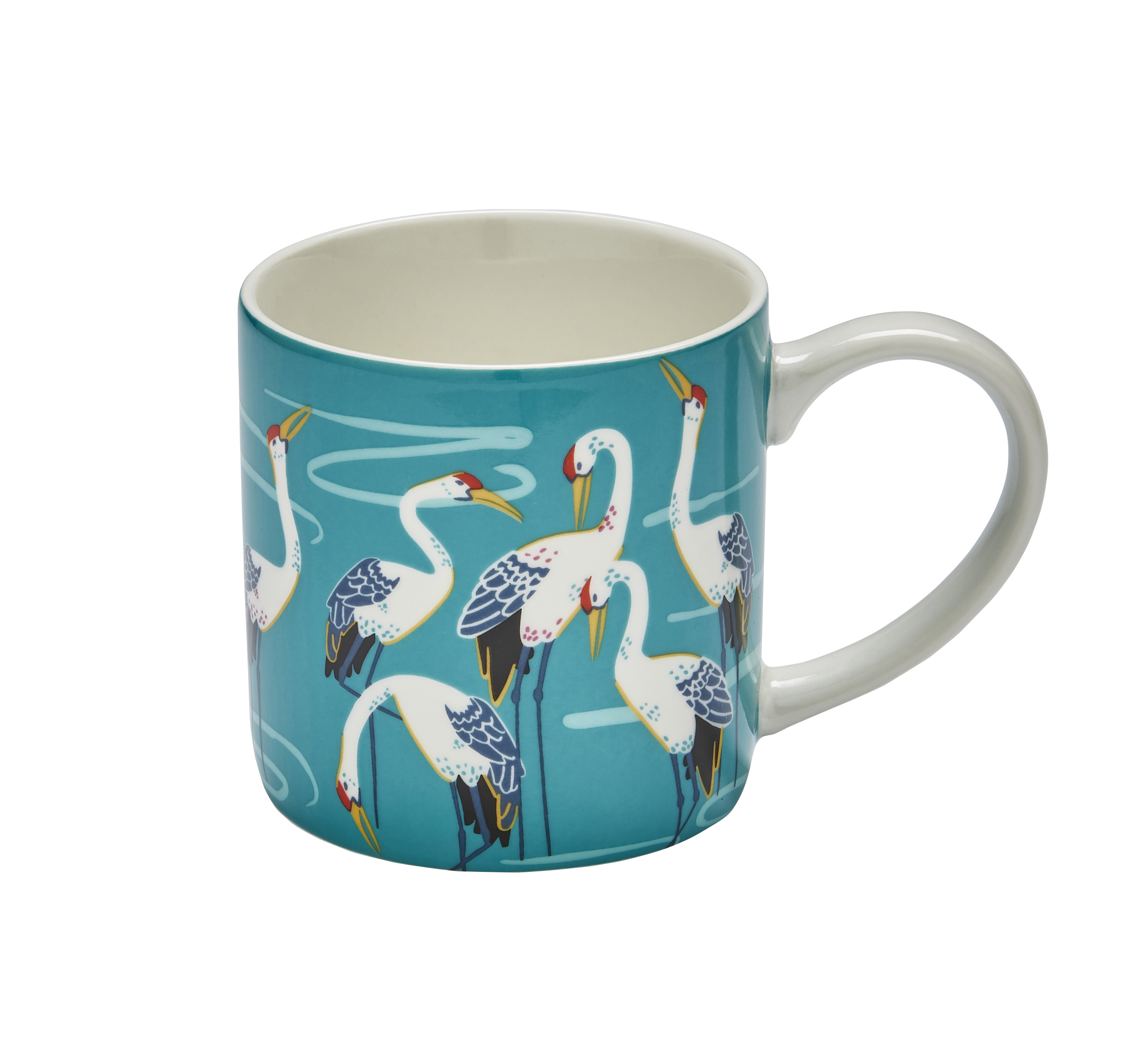 Ulster Weavers Cranes Straight Sided Mug |Kerr Cowan