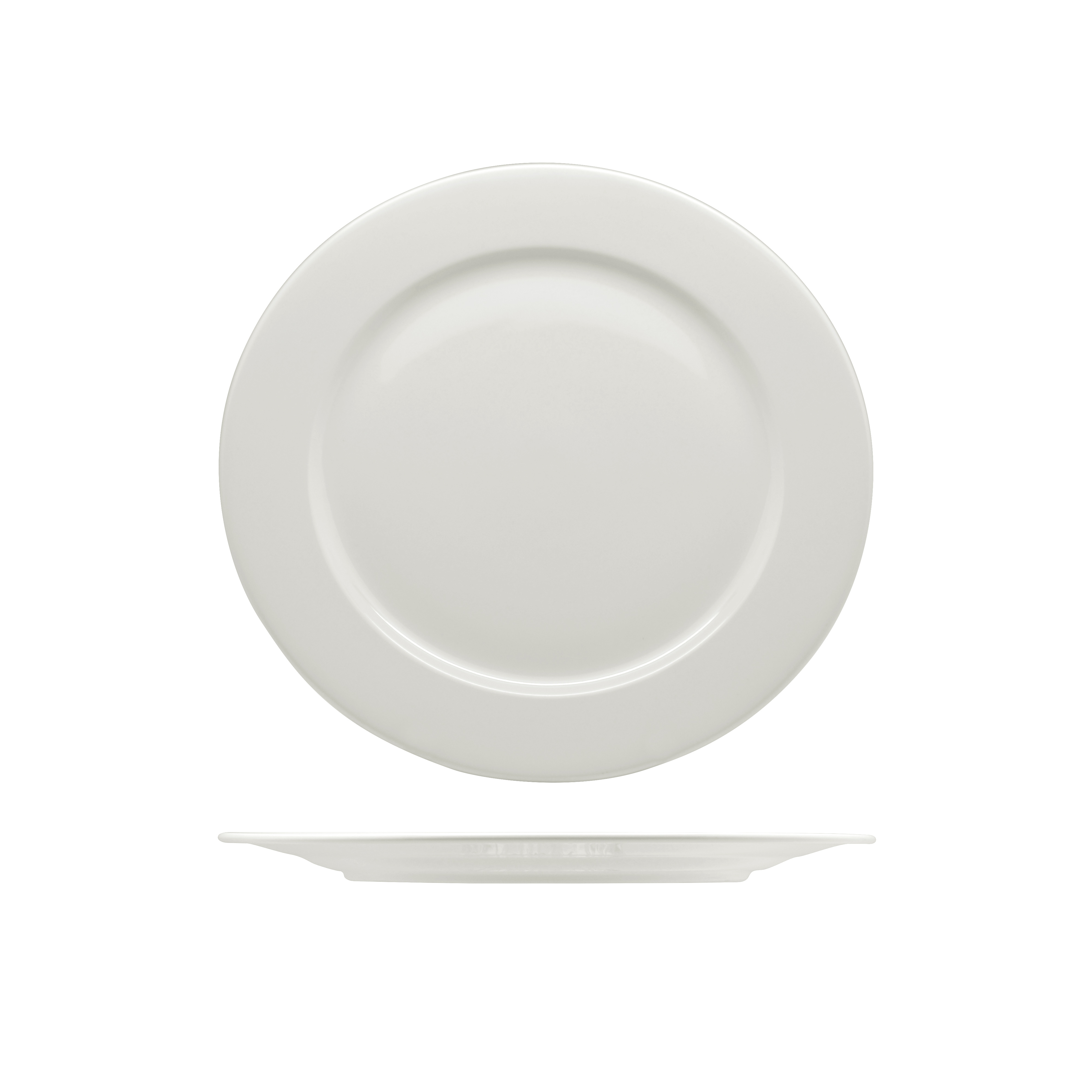 Leela Baralee Simple Flat Rim Plate 23cm |Kerr Cowan